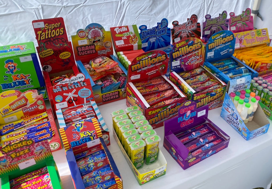 Individually Wrapped Lollies - Colourful Confectionery